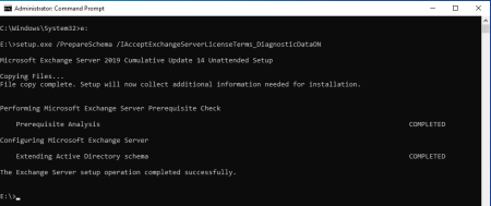 Installing Exchange Server 2019 on Windows Server 2016/2019/2022