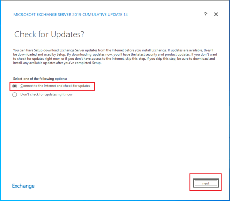 Installing Exchange Server 2019 on Windows Server 2016/2019/2022