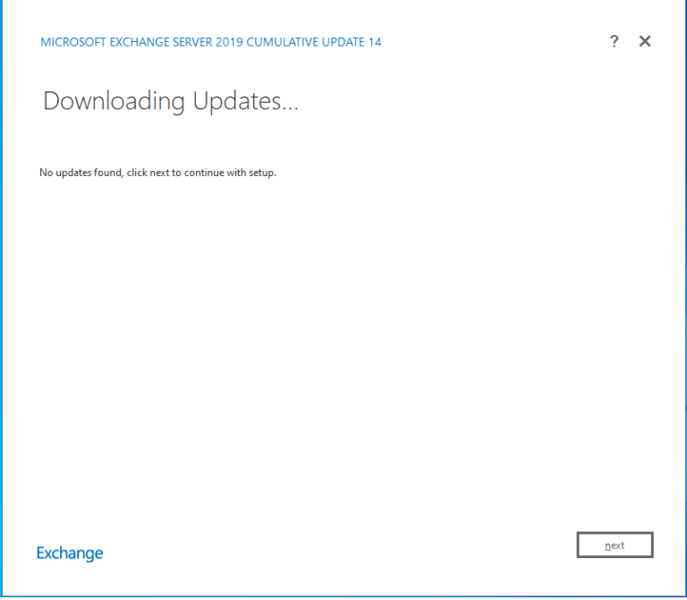 Installing Exchange Server 2019 on Windows Server 2016/2019/2022