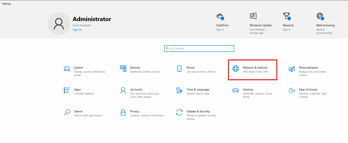 How To Find The MAC/Physical Address In A Windows 10 Computer