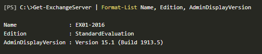 How To Find Out Microsoft Exchange Server 2016 Build Number And What ...